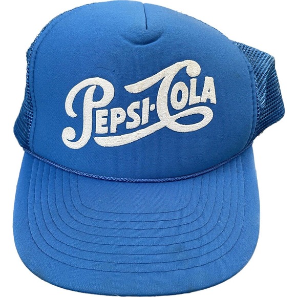 Headmost | Accessories | Vintage Pepsi Cola Trucker Hat Snapback Cap ...